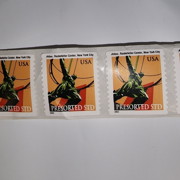 USA | Other | Stamps Usa Atlas Rockefeller Center New York City 2003 ...